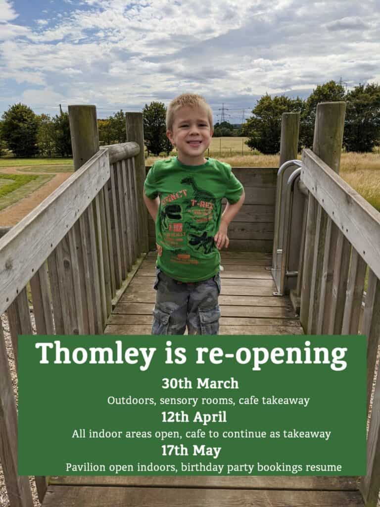 Thomley is Re-opening on 30th March! - Thomley