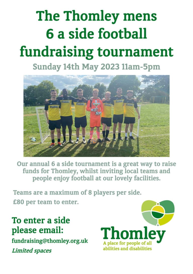 Mens Football 6 a side Tournament - Thomley