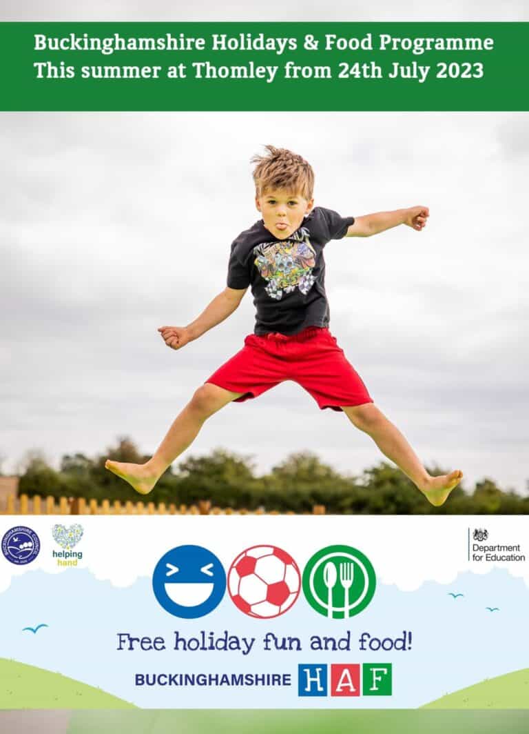 Holidays and food programme now running at Thomley this summer... - Thomley