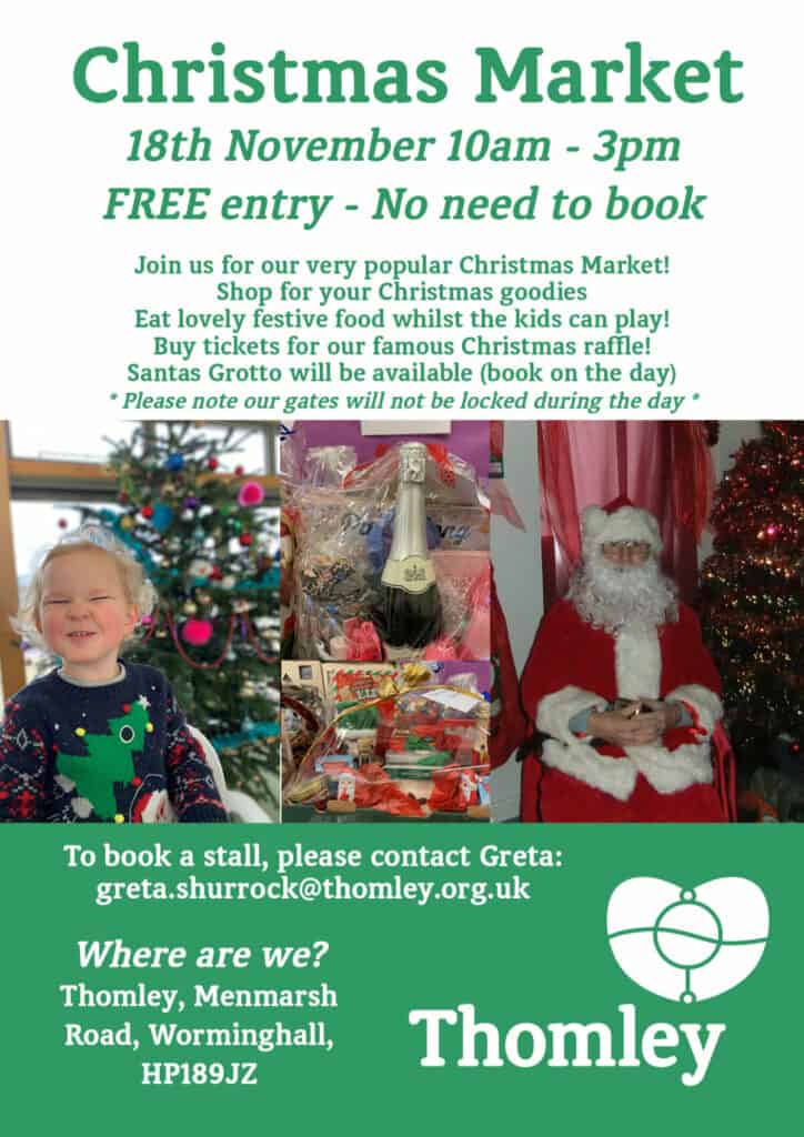 Christmas Market this weekend! - Thomley